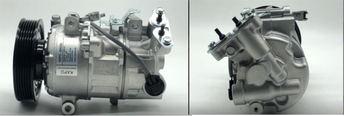 Klima Kompresörü Renault Megane Iıı Scenıc Iıı ( Arkadan Valfli Soketli ) | Kapo 23030 ...