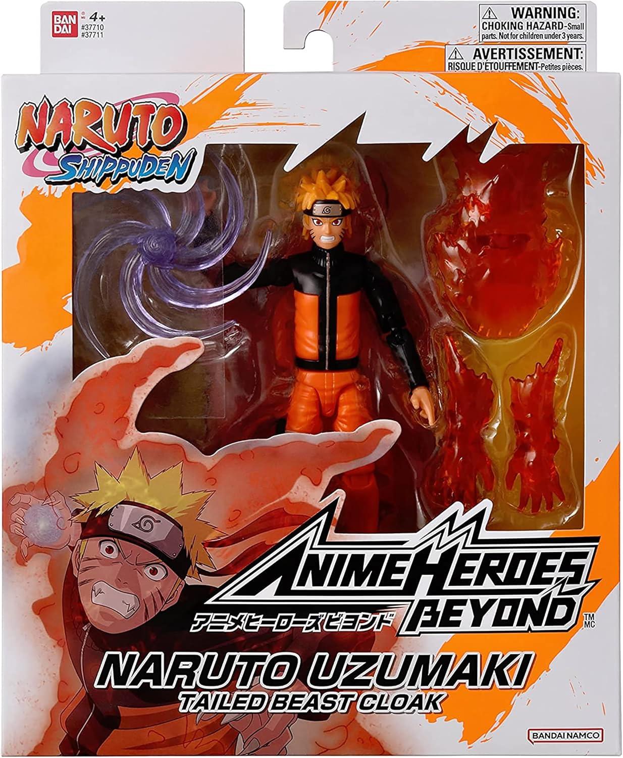 Bandai Anime Heroes Beyond Naruto Uzumaki Tailed Beast Cloak