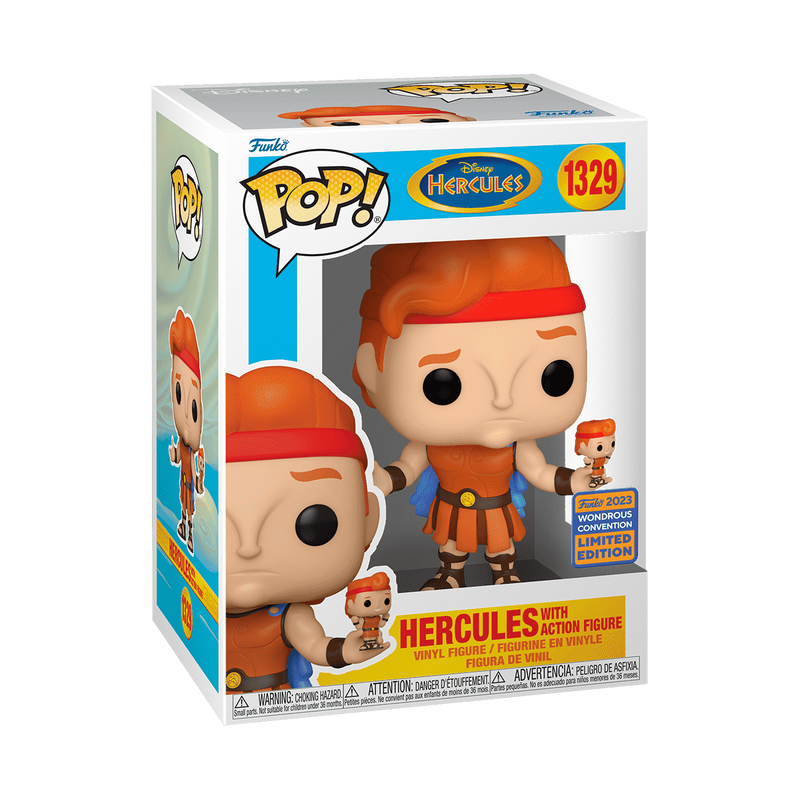 Funko Pop! Hercules With Action Figure #1329