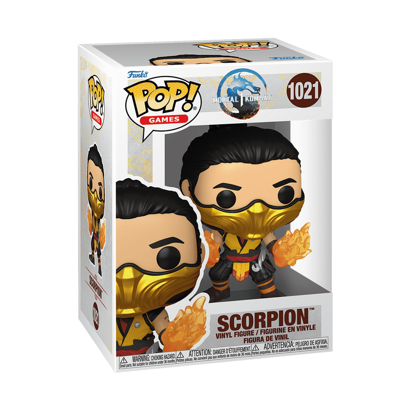 Funko Pop! Mortal Kombat - Scorpion (Mortal Kombat 1) #1021