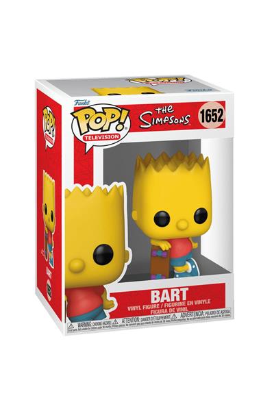 Funko Pop! The Simpsons - Bart Simpson with Skateboard #1652