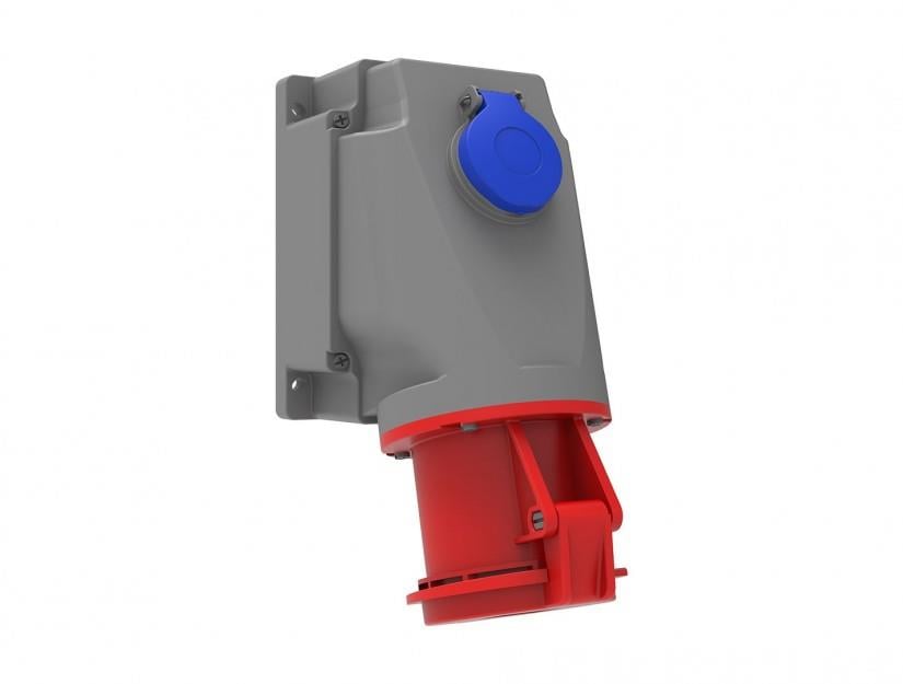 BEMİS BC1-4505-2537 5/63A. 90° Eğik P. Prizli Duvar Priz - IP44 Fiyatı ...