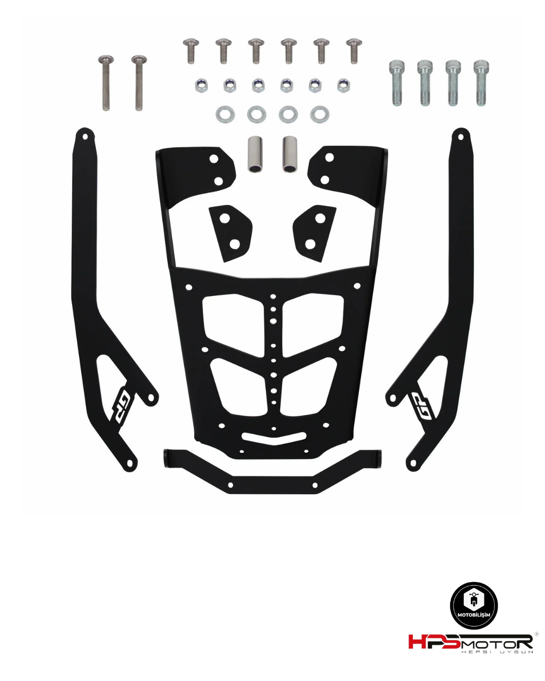 GP Kompozit Bajaj Dominar 250 / 400 2017-2024 Uyumlu Arka Çanta Demiri ...
