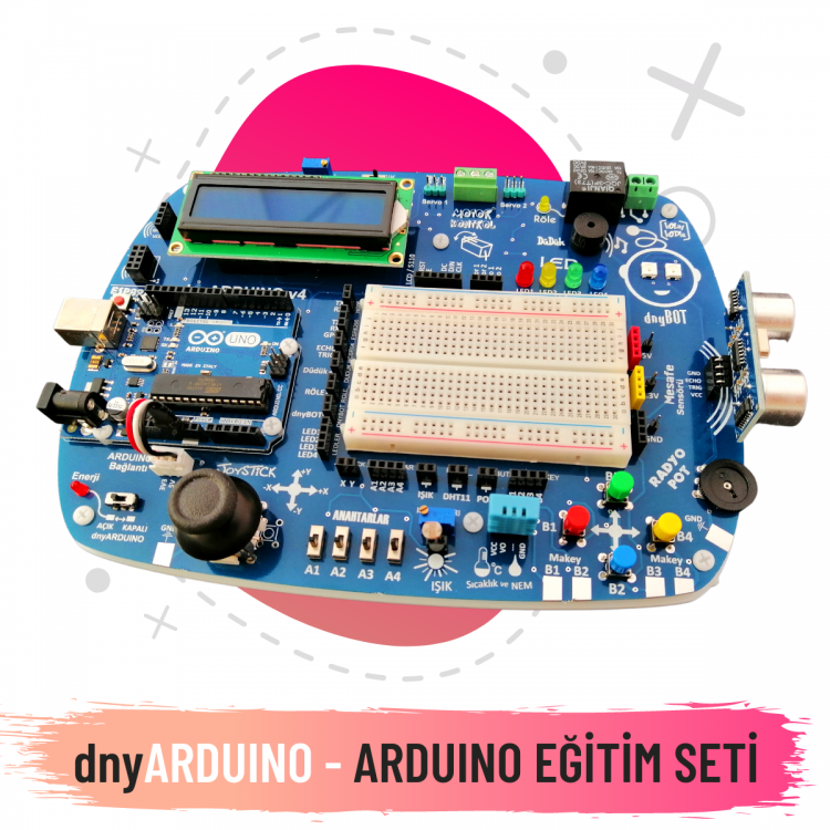 dnyARDUINO V4.0 ARDUINO KODLAMA EĞİTİM SETİ