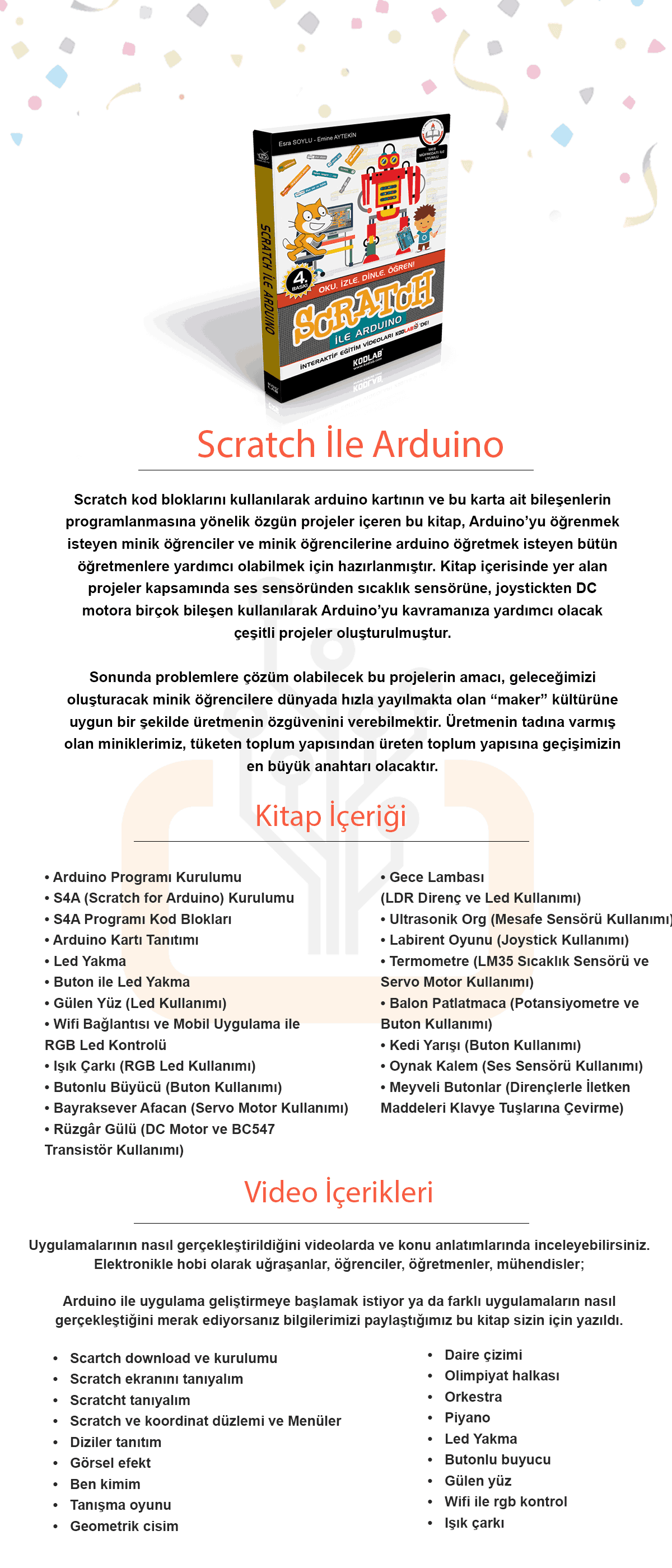 Scratch Ile Arduino Başlangıç Seti 26 Parça 85 Adet Arduin