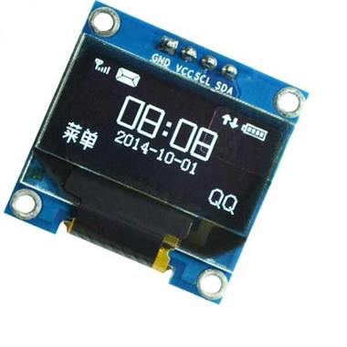0.96 inch 128X64 I2C OLED Ekran - SSD1306 - Beyaz - Oled - R