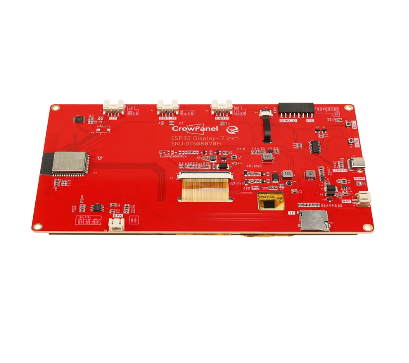 CrowPanel Basic 7" ESP32 HMI Dokunmatik Ekran (800x480) Modelleri ve ...