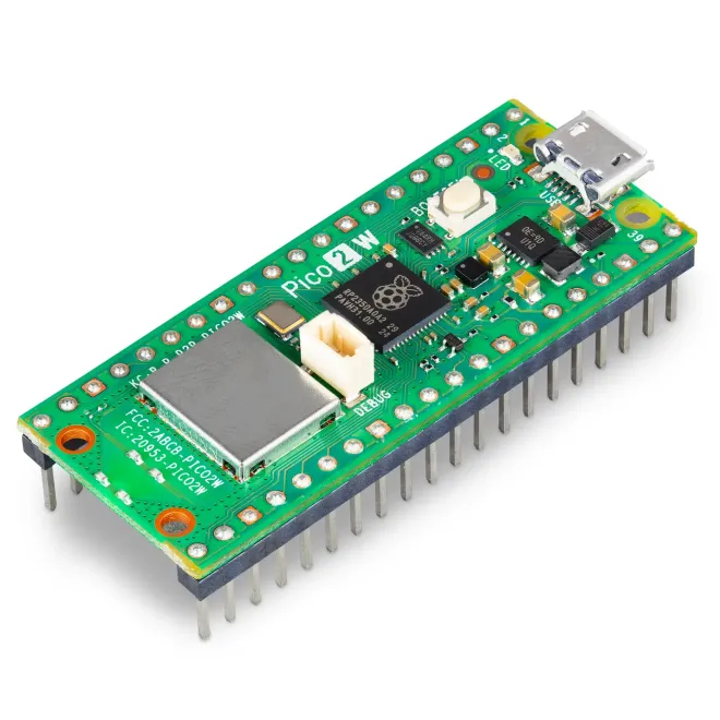 , Raspberry Pi Pico 2W Header | Raspberry Pi Kalitesi - Makeryum