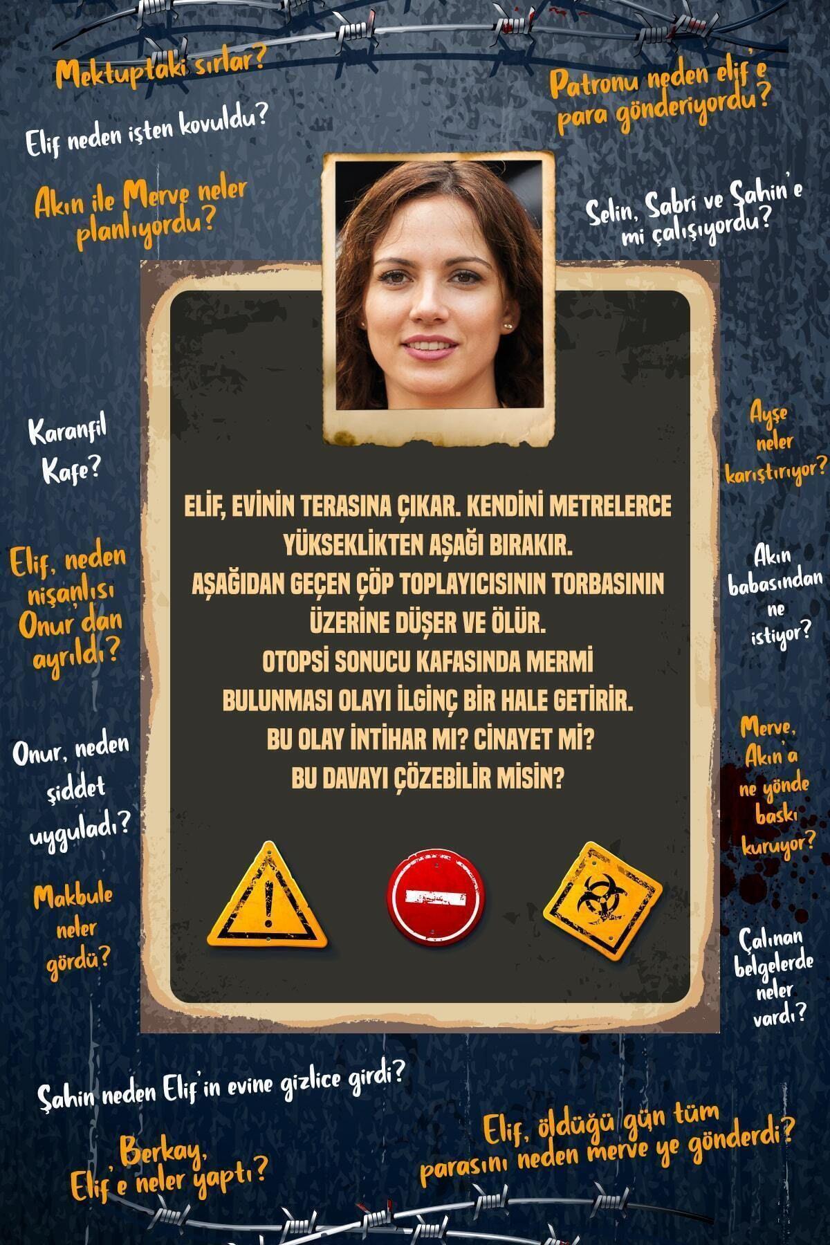 Cinayet Çözme Oyunu Intihar Cinayet Dedektif Oyunu Katil Kim Kutu ...