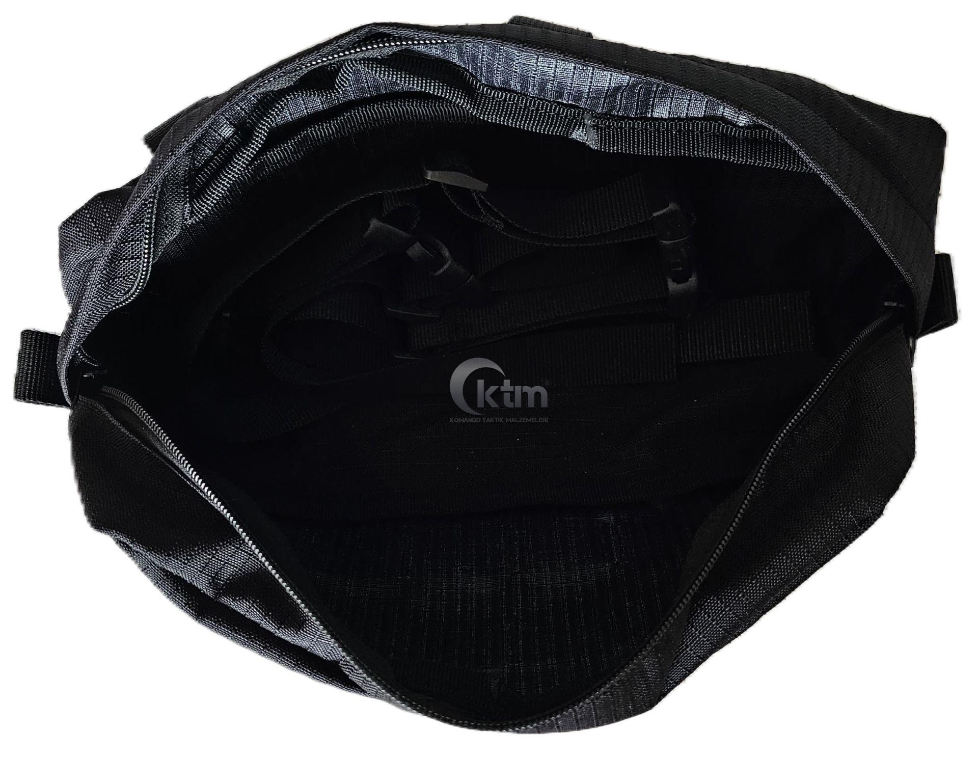 Makineli Tüfek Mayon Cebi 150'lik, Siyah | Polis Taşıcı Cepler