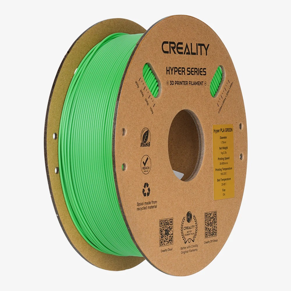 Creality Hyper PLA Filament Yeşil 1.75mm 1kg