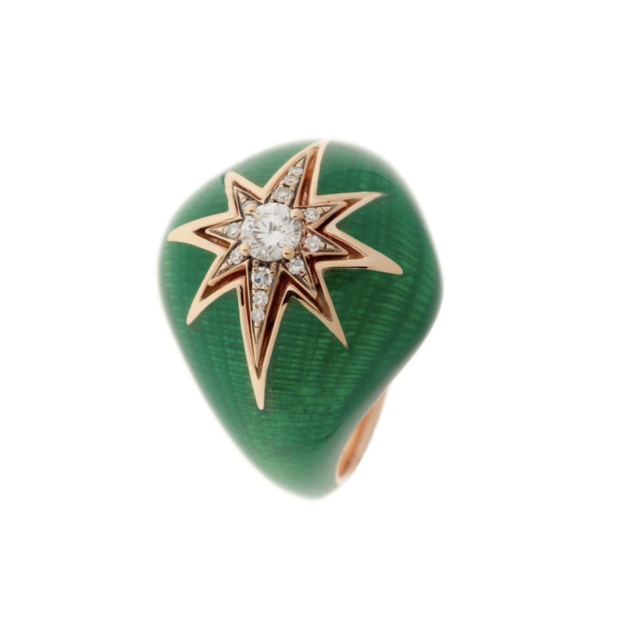 Emerald Starlight – Serçe Parmak Yüzük