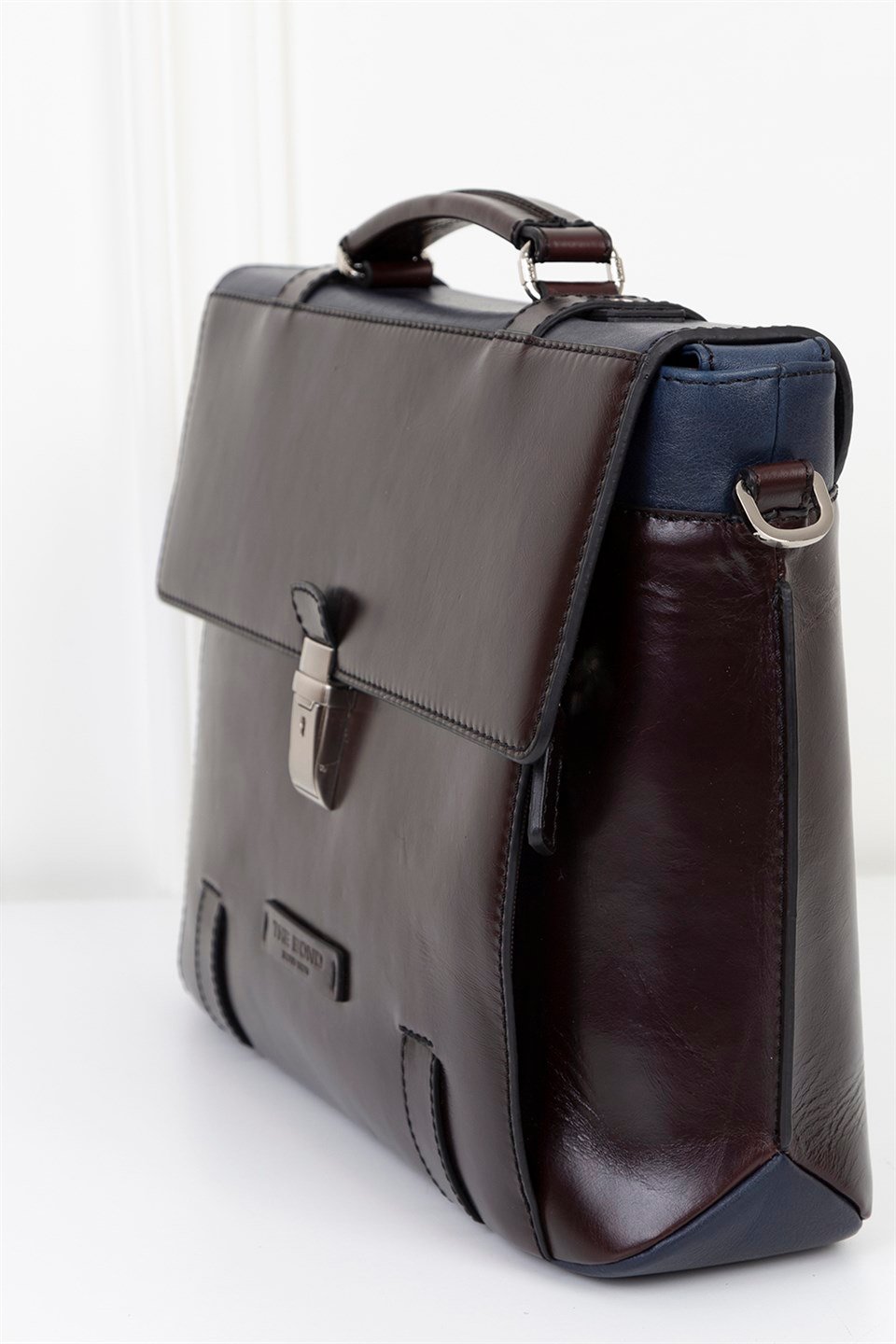 Diplomat Men's Shoulder Bag Navy Blue - İLVİ