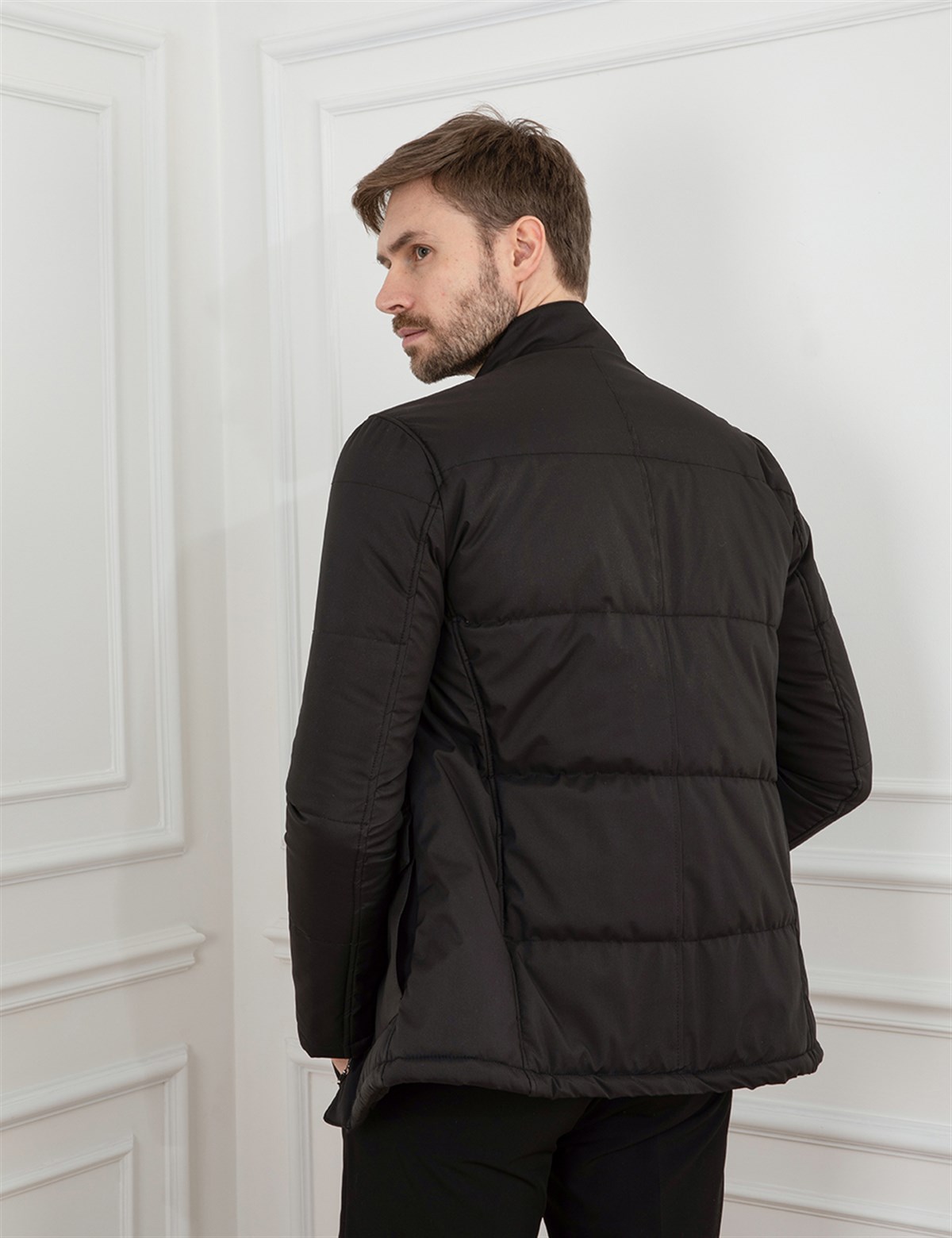 Huaraz Erkek Siyah Mont - iLVi