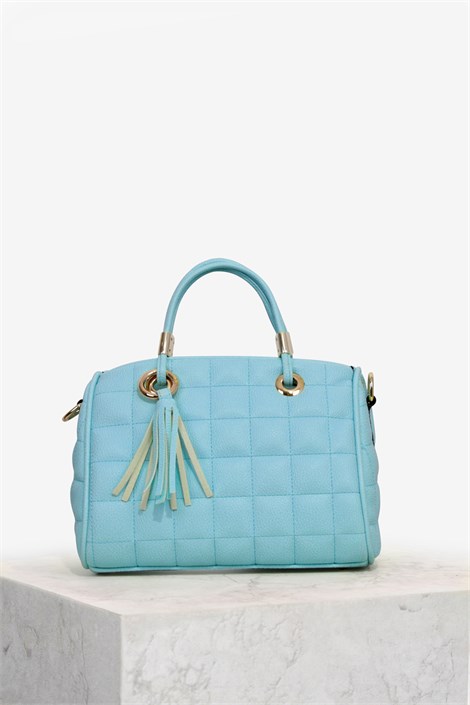 Quantro Shoulder Bag Blue - İLVİ