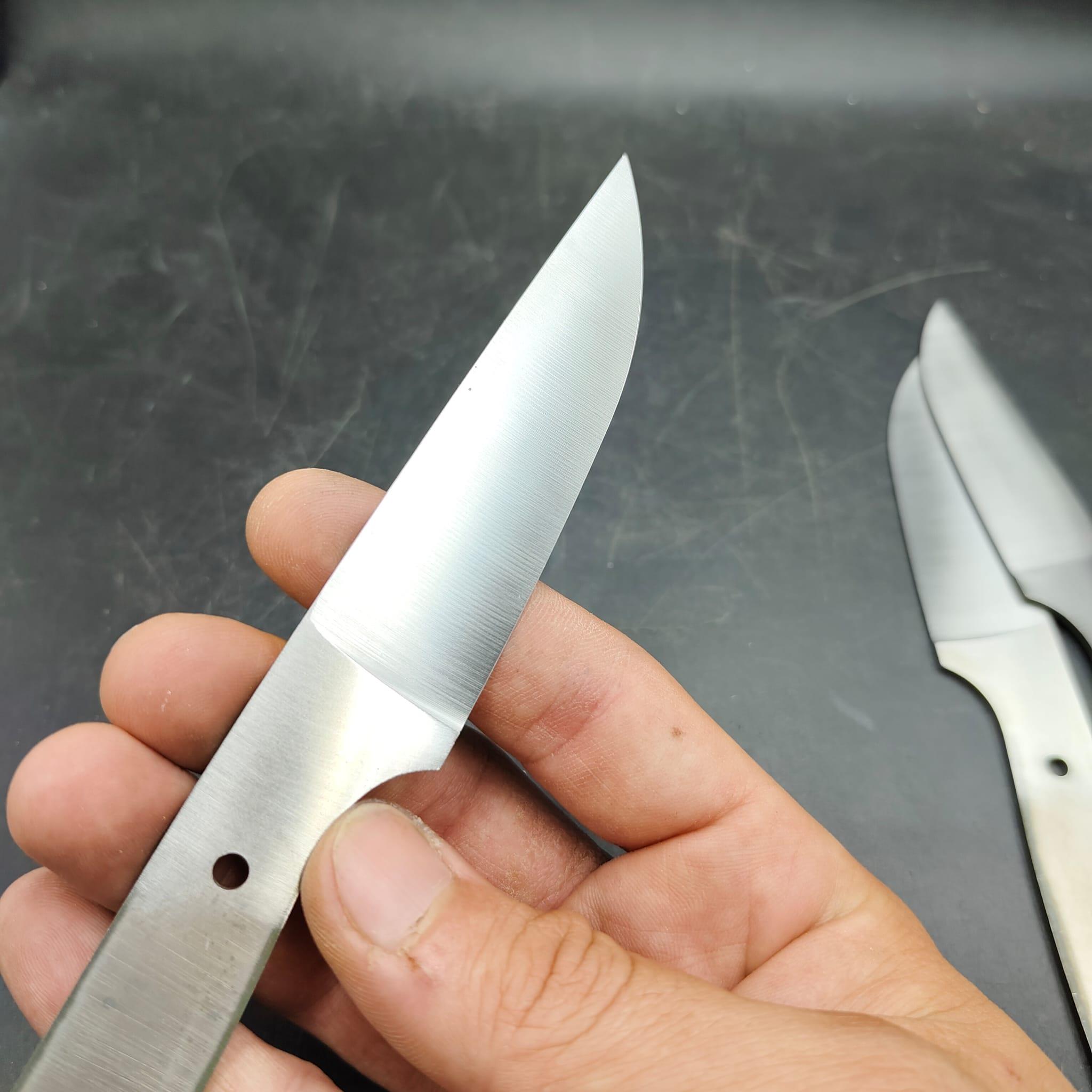Stainless Short Paring Knife Blank 4116