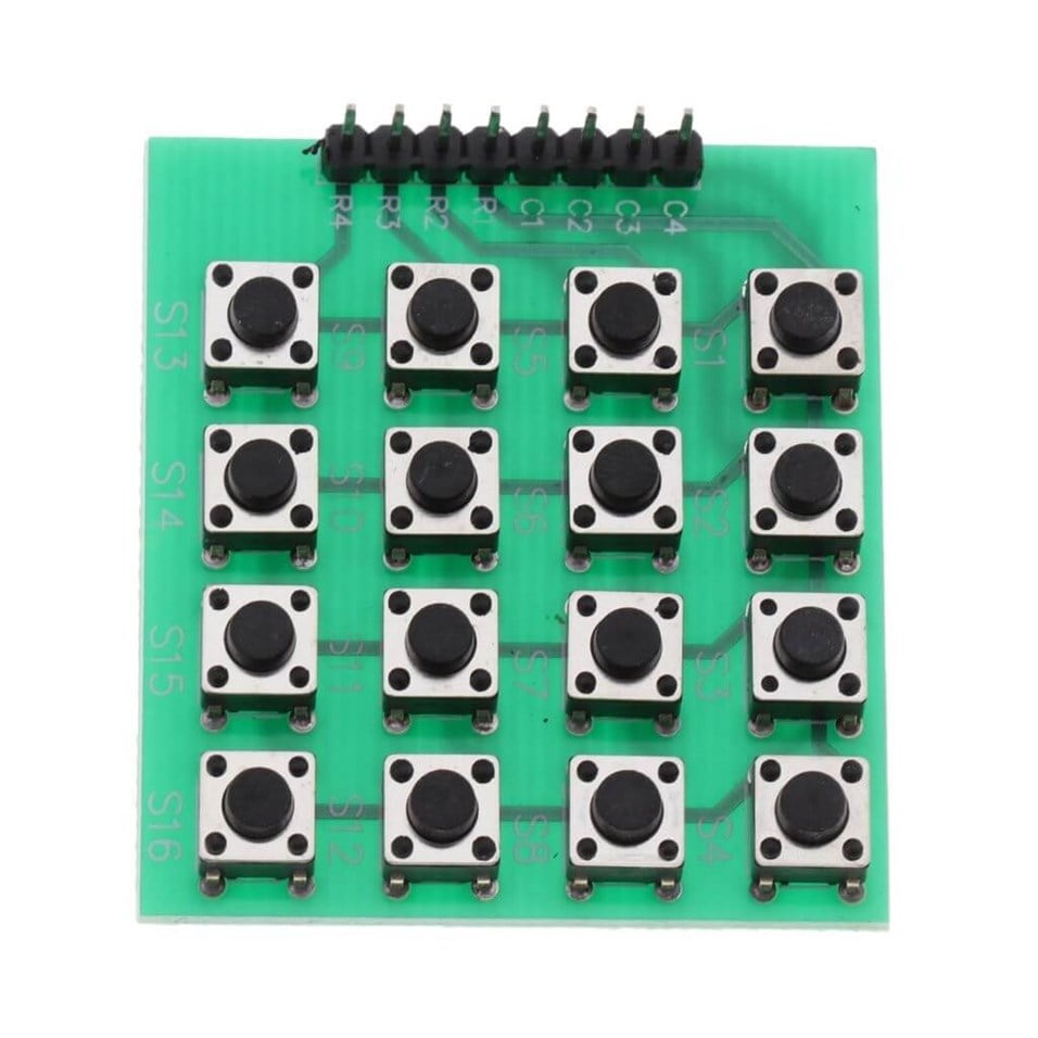 4x4 Push Buton Keypad Arduino Modül | Uygun Fiyat ve Aynı Gün Kargo ...