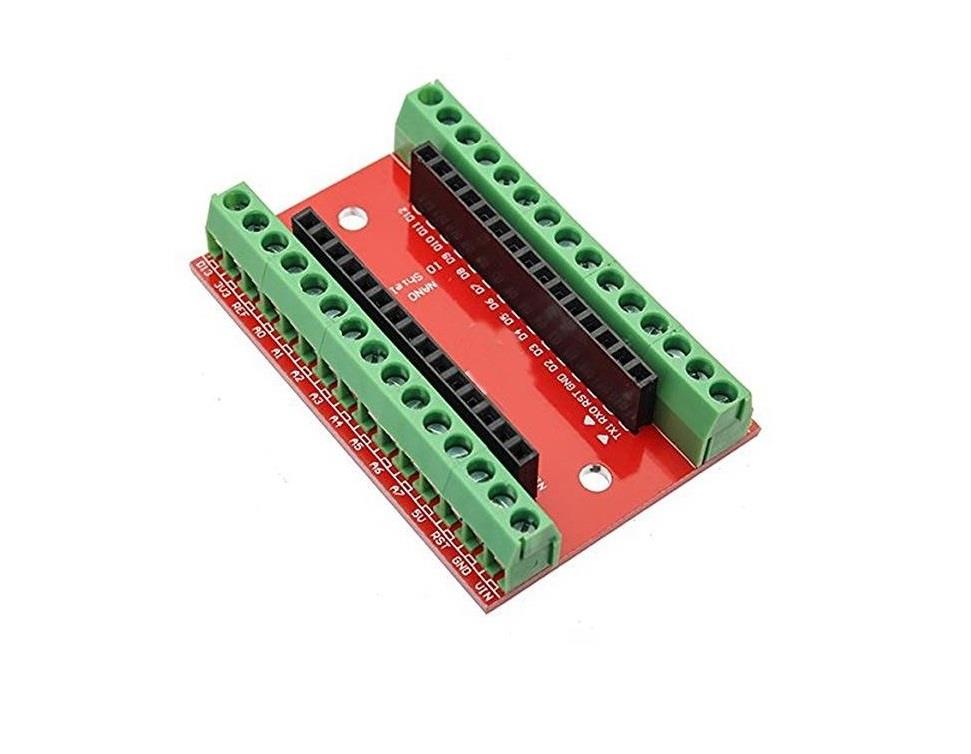 Arduino Nano Klemens Çevirici Shield Uygun Fiyat Ve Aynı Gün Kargo