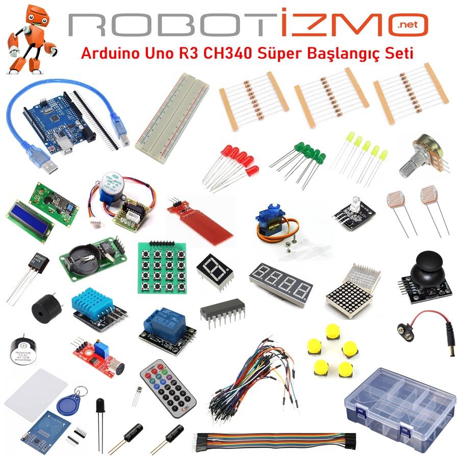 Arduino Uno CH340 Süper Başlangıç Seti | Uygun Fiyat ve Aynı Gün Kargo ...