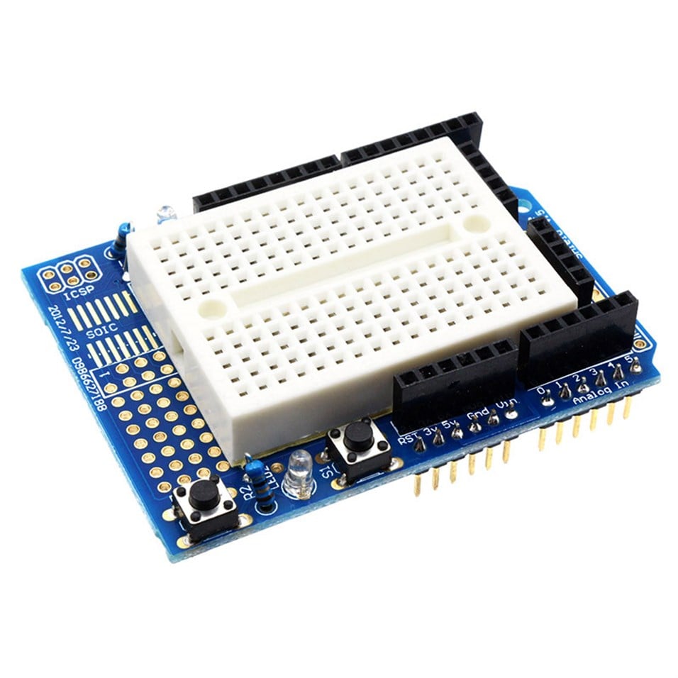 Arduino Uno R3 Proto Shield | Uygun Fiyat ve Aynı Gün Kargo | Robotizmo.net