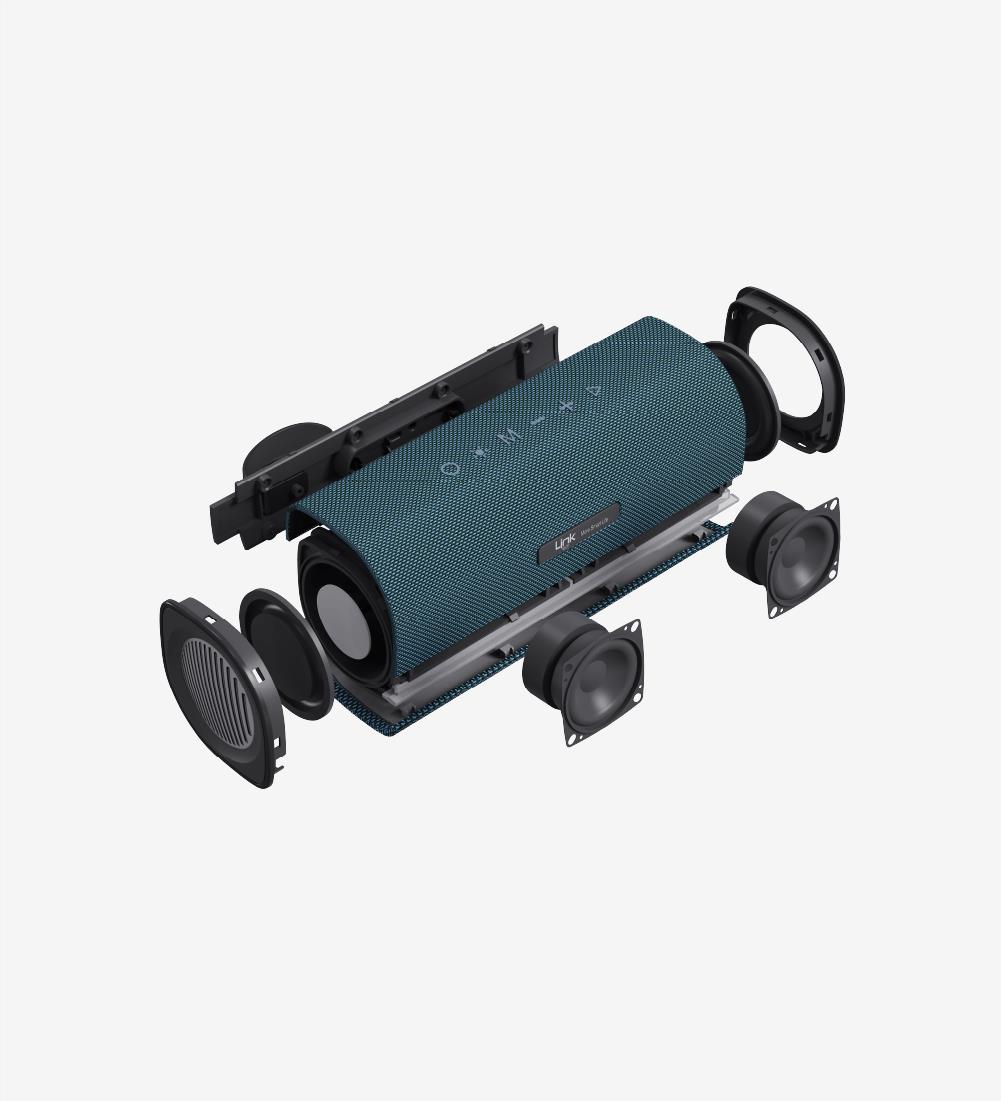 Linktech R127 Premium IPX5 Sertifikalı Işıklı Bluetooth Hoparlör | Mobicaps