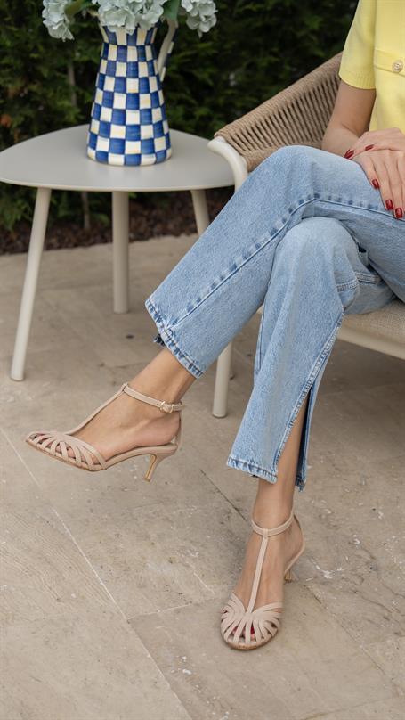 Fleta Ten Topuklu Ayakkabı