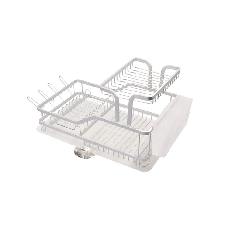 Primanova Bianka Paslanmaz Alüminyum İki Katlı Bulaşıklık 57x38x27 cm D ...