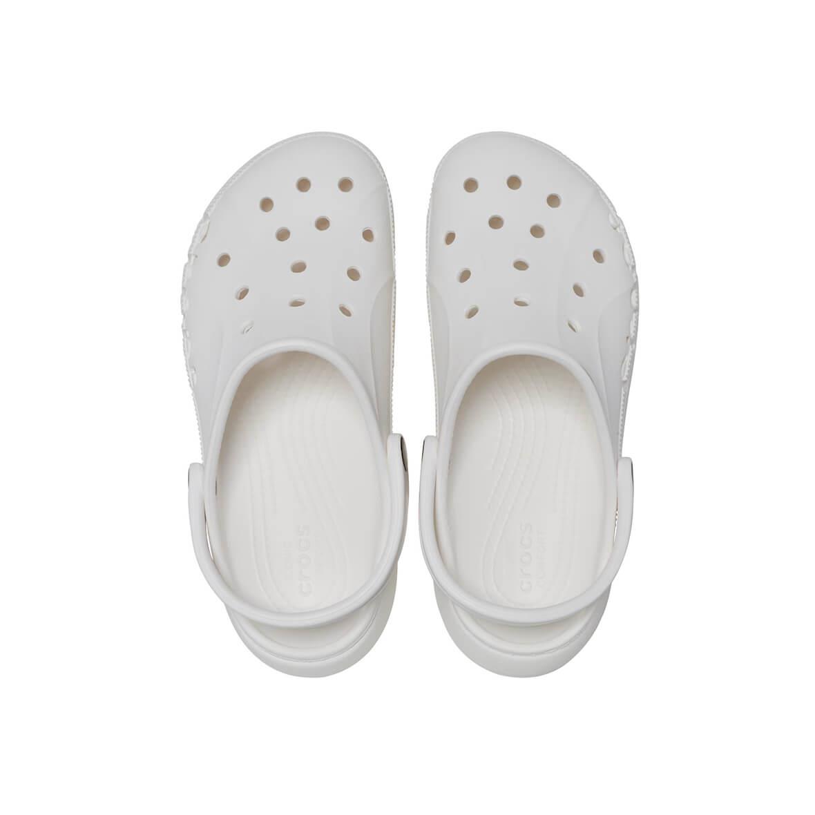 Crocs Baya Platform Clog Kadın Terlik - Beyaz