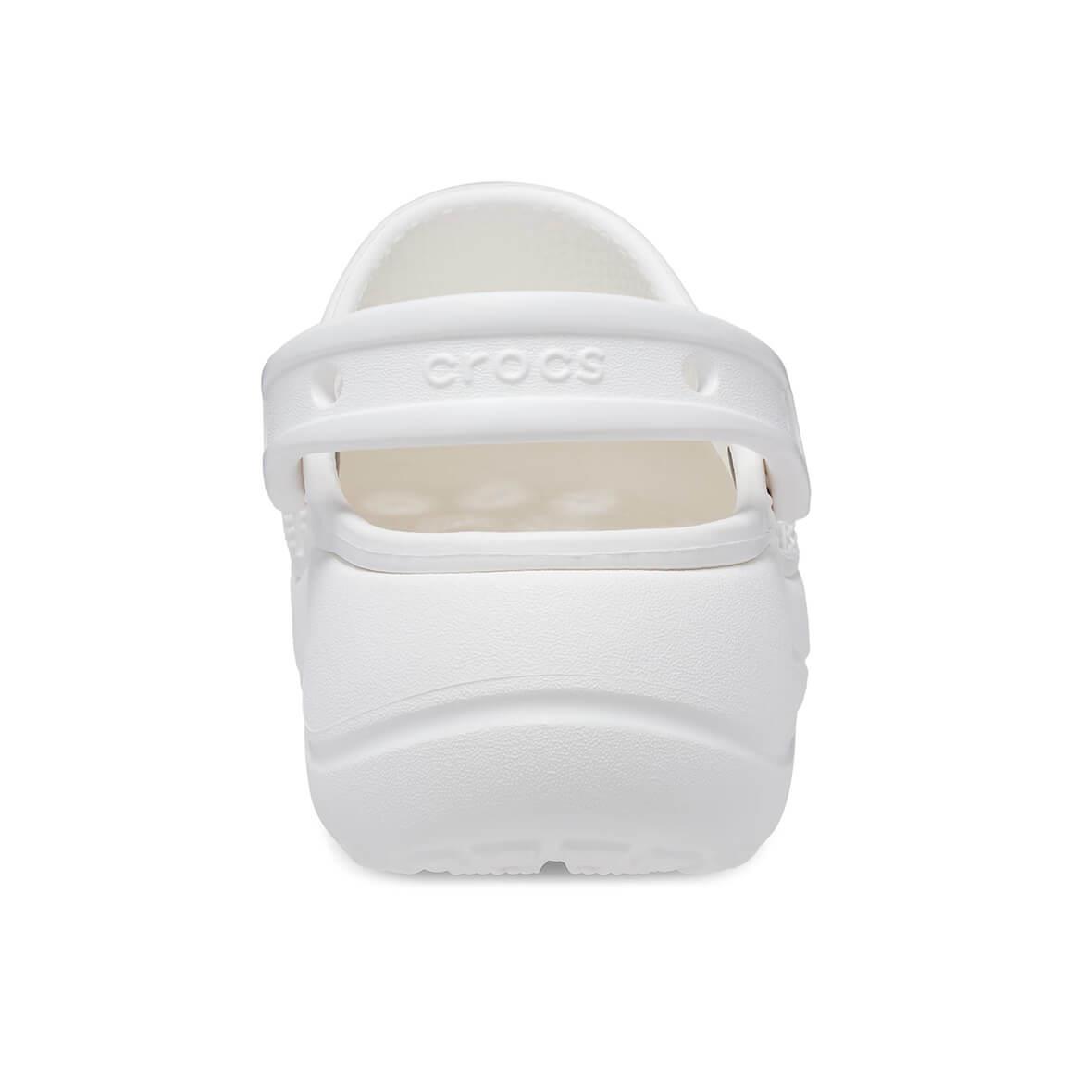 Crocs Baya Platform Clog Kadın Terlik - Beyaz