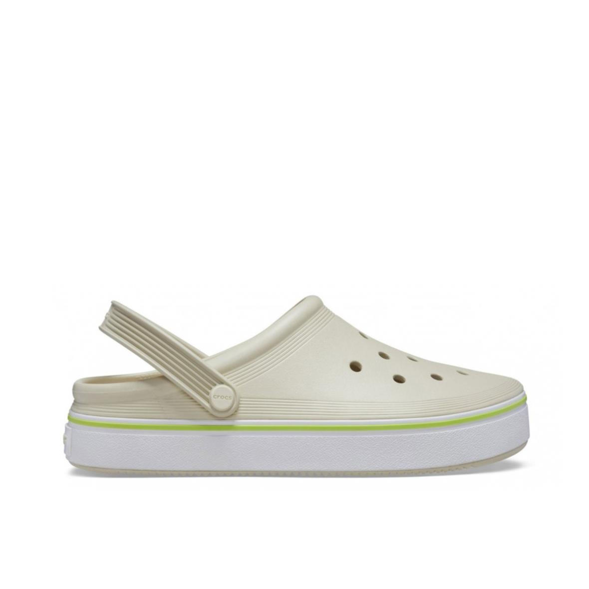 Crocs Off Court Clog Kadın Terlik - Ekru