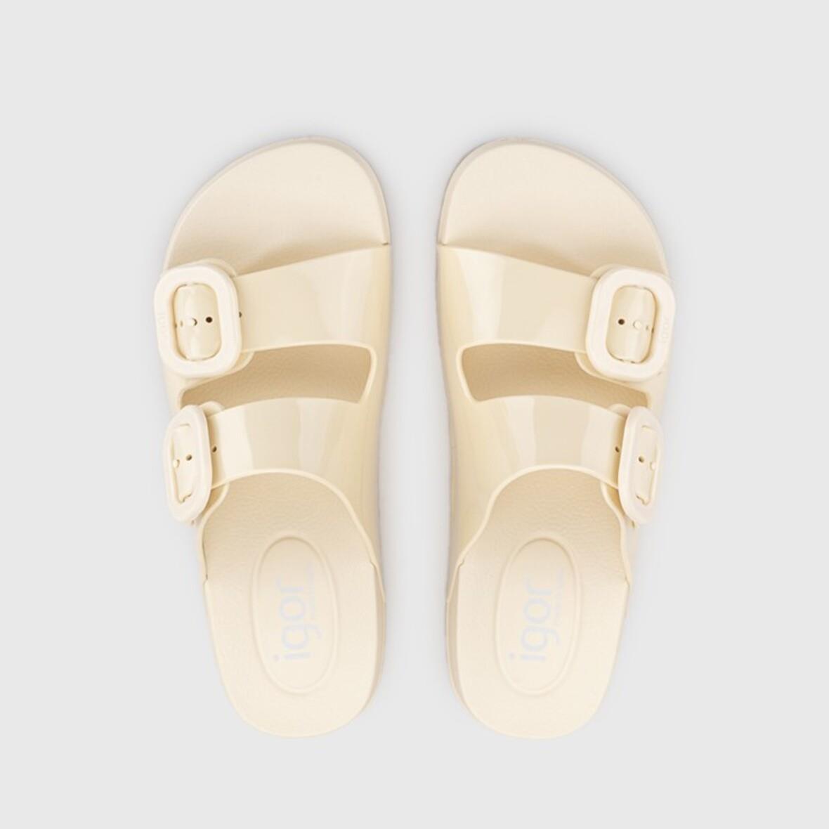 Igor Habana Brillo Eva Kadın Terlik - Fildişi