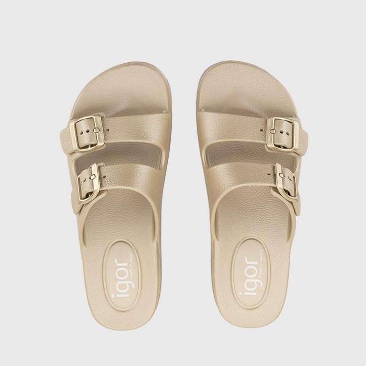 Igor Habana Metalica Eva Kadın Terlik - Platin