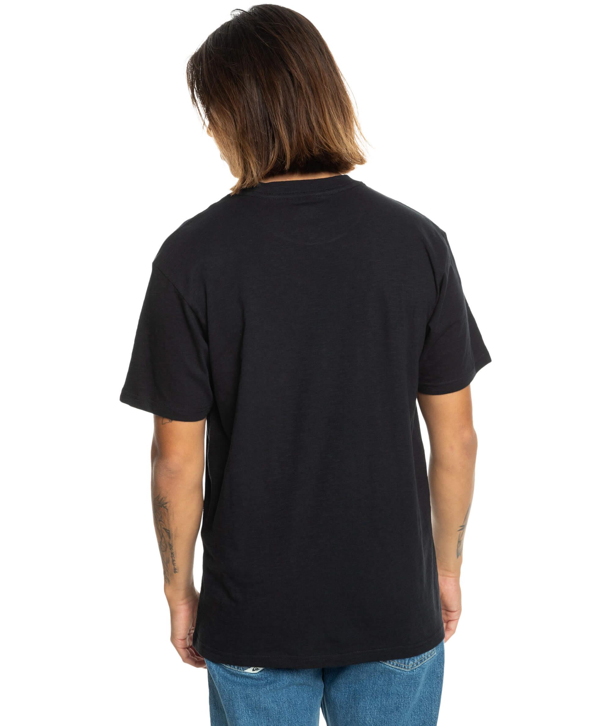 Quiksilver Riding Today SS Erkek T-Shirt - Siyah