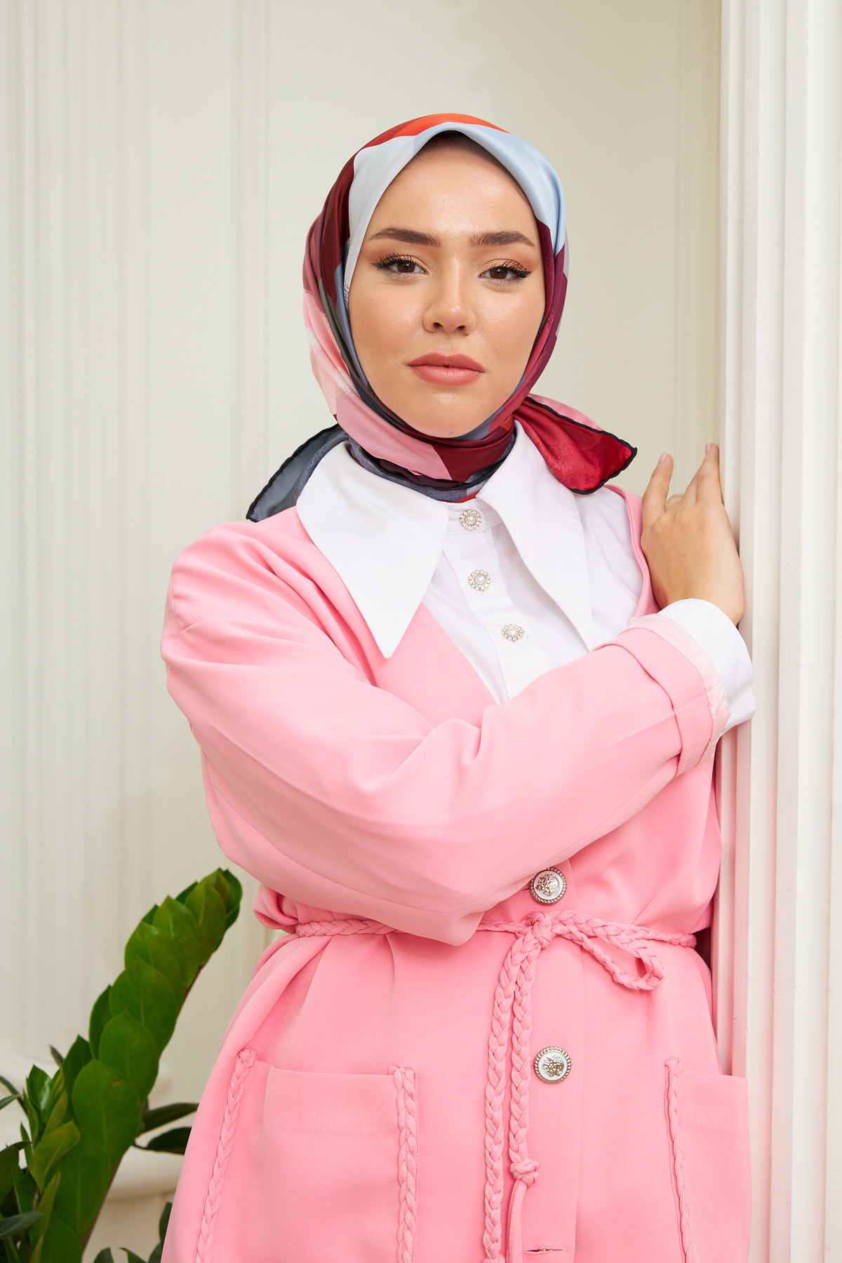 Silk Home Micro Saten Eşarp | Yeni Sezon | Online Satış