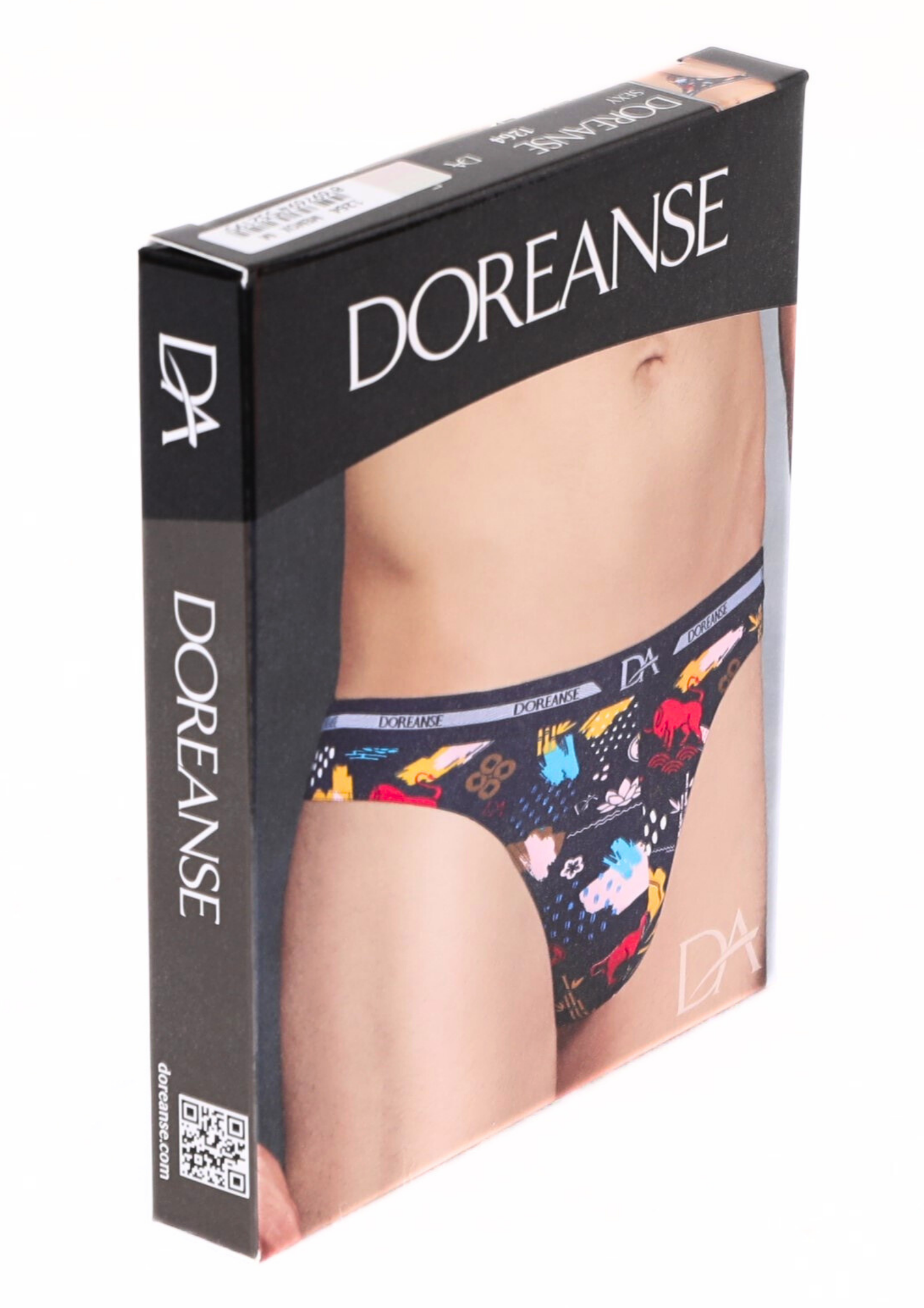 Doreanse Erkek Modal Fantazi String Baskılı Renkli Sexy Tanga 1264 | galiyet.com