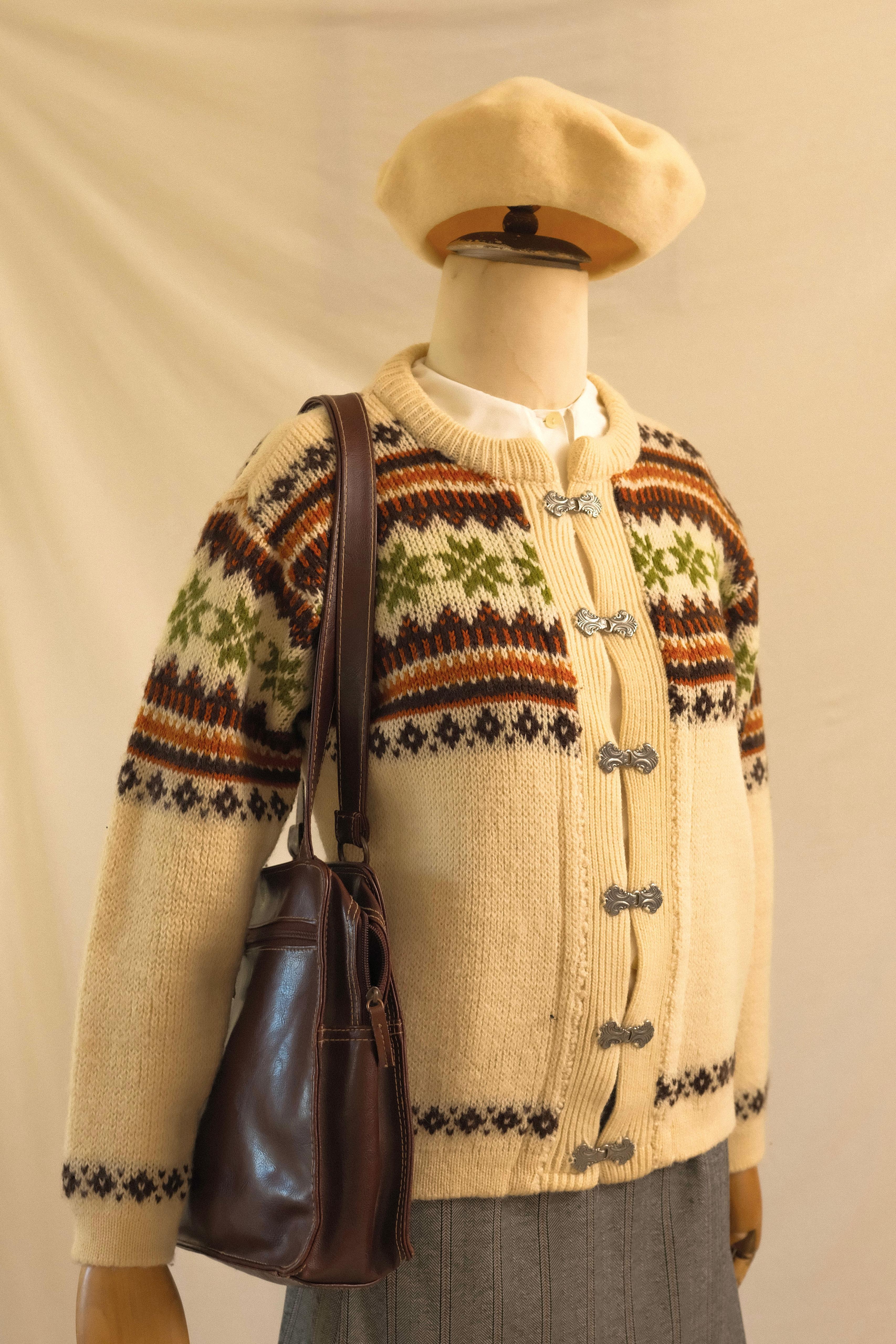 Norveç 90lar Saf Yün Kazak