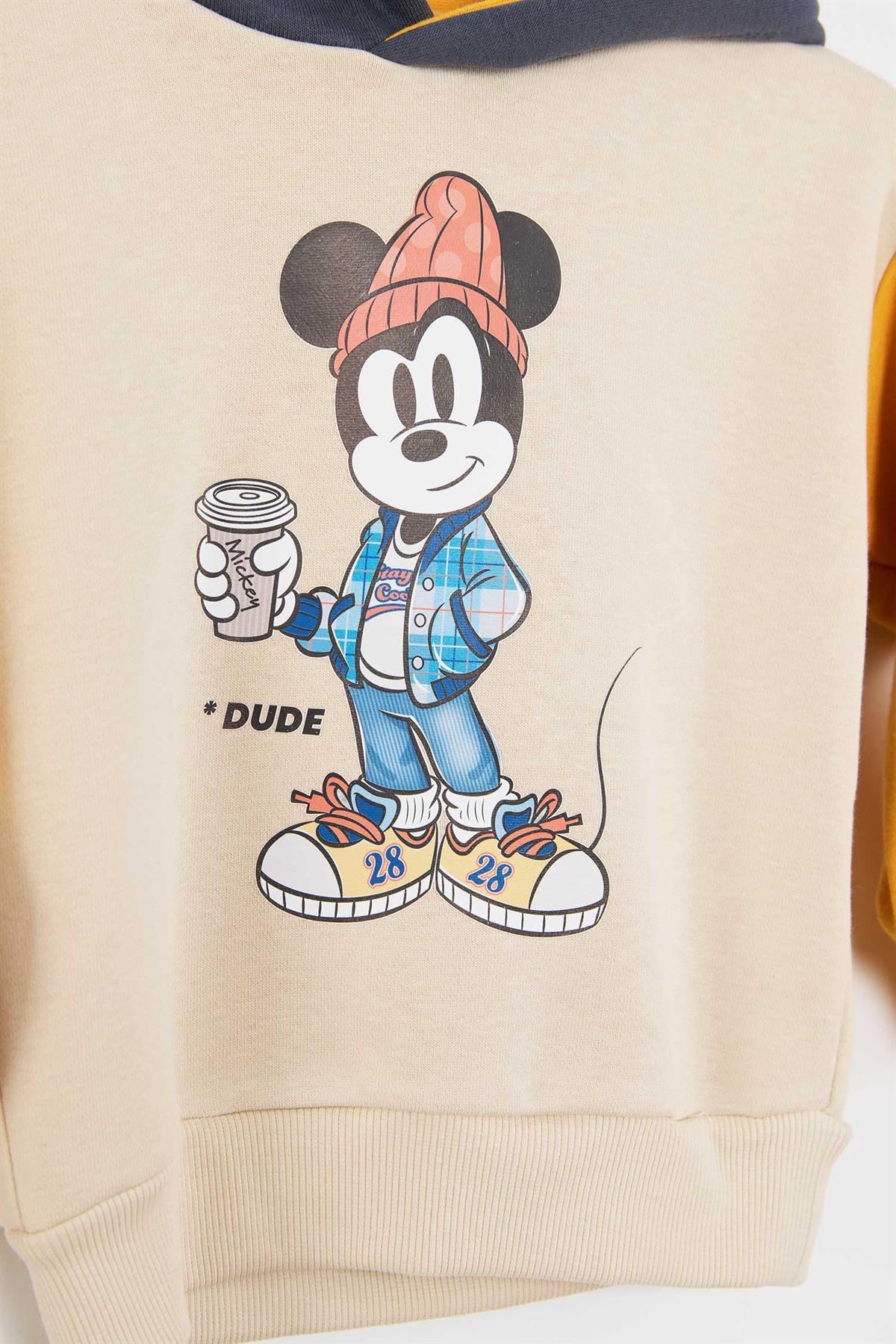 Mickey Mouse Lisanslı Erkek Bebek 2'li Takım 21137 | Supermino