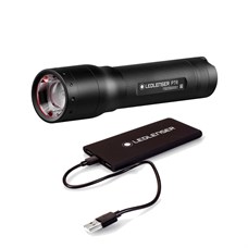 Led Lenser P7R + Powerbank Set