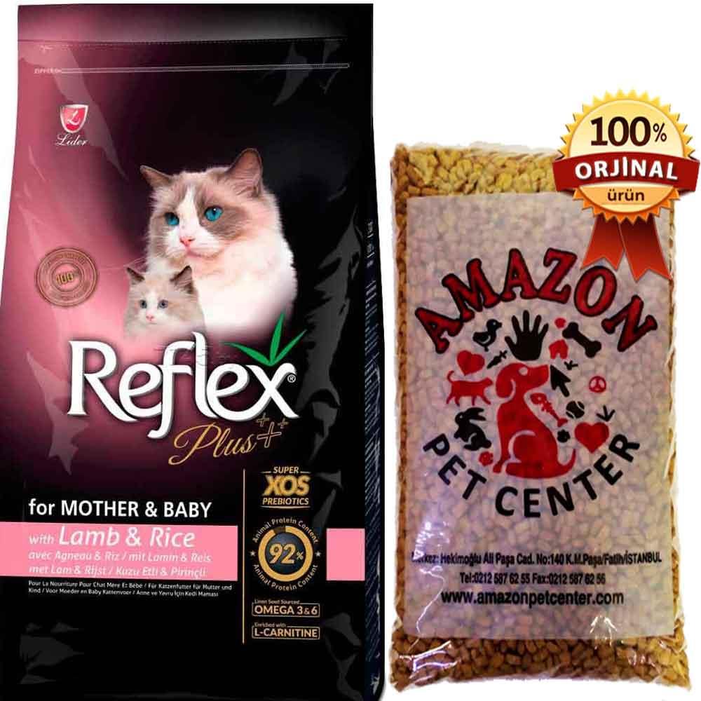 Reflex Plus Mother Baby Kuzulu Yavru Hamile ve Emziren Kedi Maması Açık ...