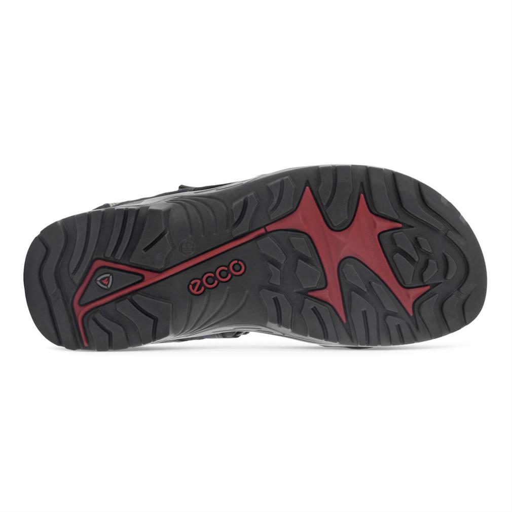 Erkek Sandalet 06956450034 Ecco Offroad Black-Mole-Black Oil N-Oil N-Te ...