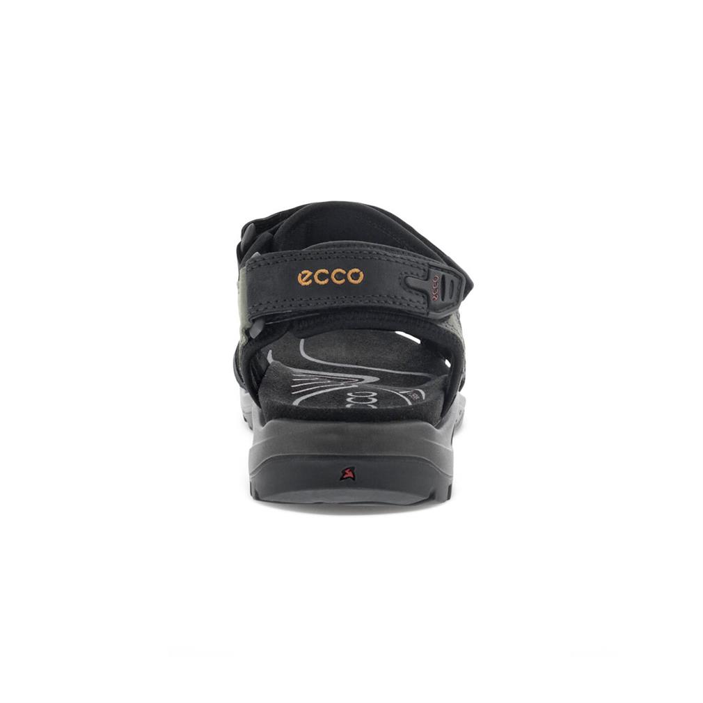 Erkek Sandalet 06956450034 Ecco Offroad Black-Mole-Black Oil N-Oil N-Te ...