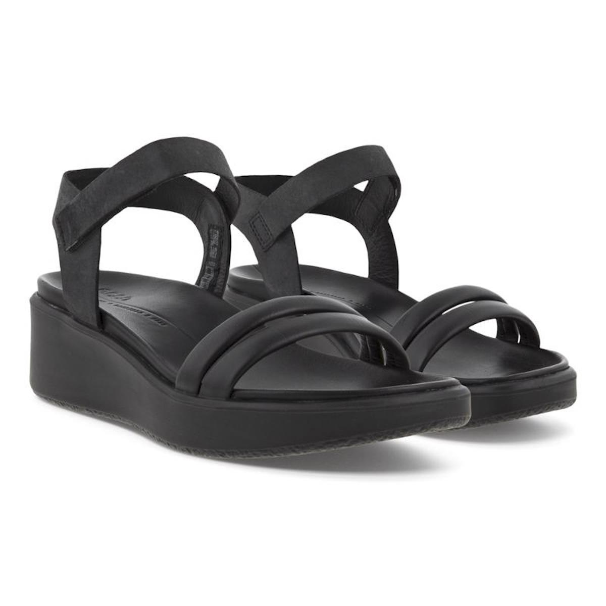 Kadın Sandalet 27330351052 Ecco FLowt Wedge LX BlackBlack