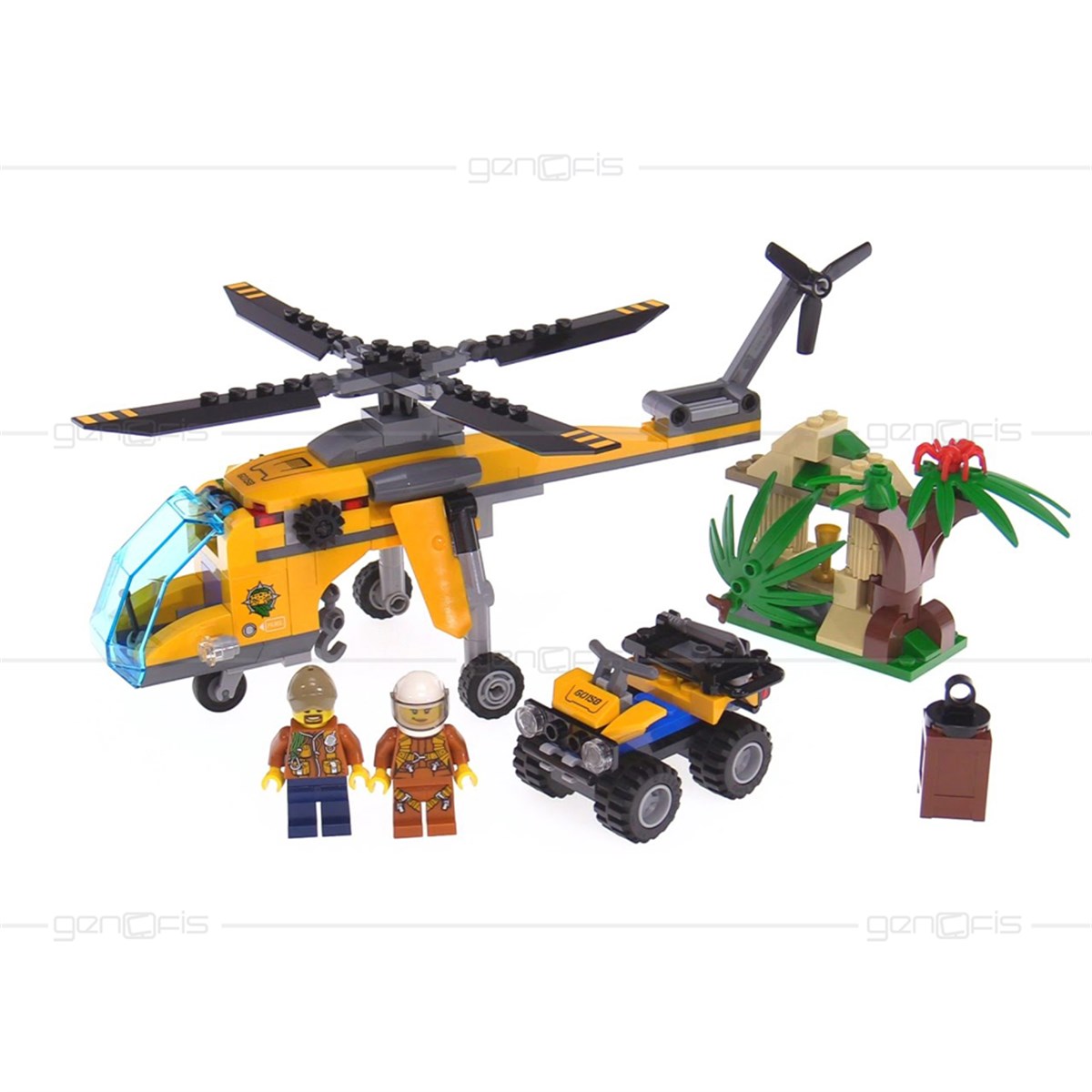 LEGO City Orman Kargo Helikopteri 60158