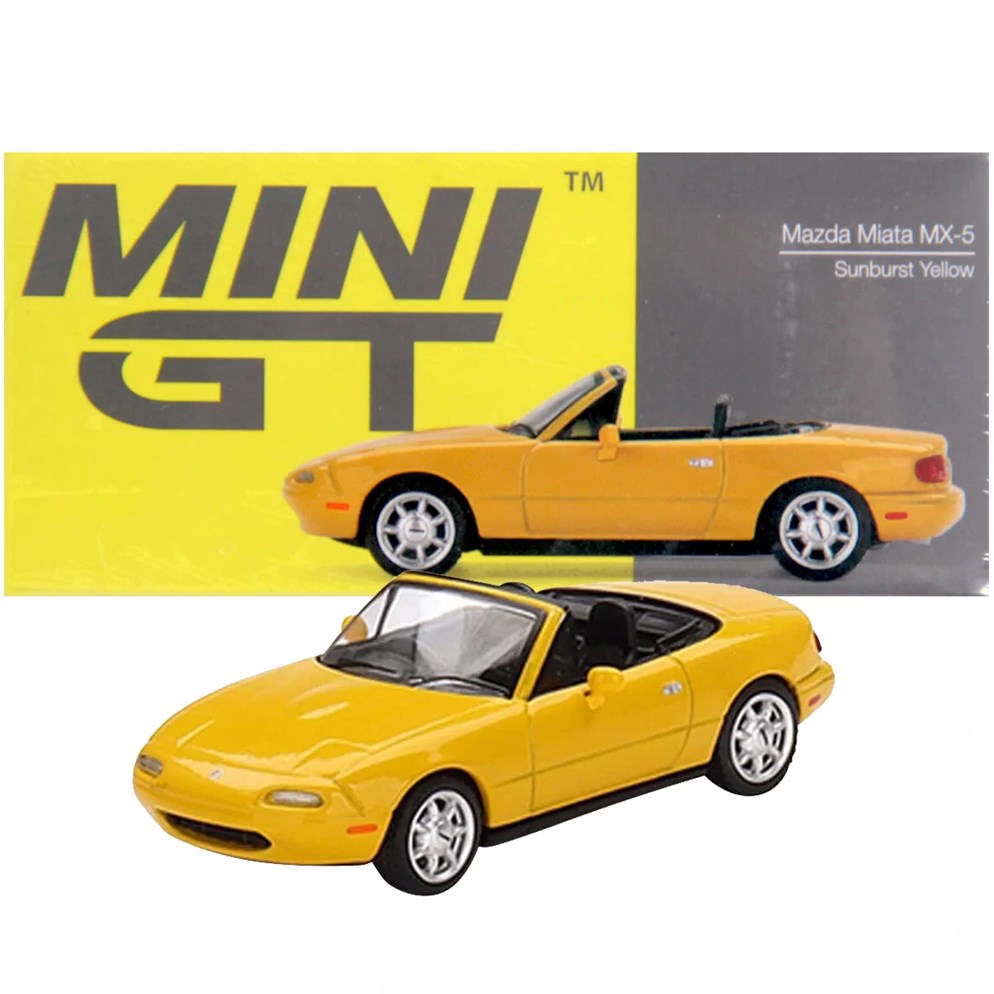 Mini GT 1:64 Mazda Miata MX-5 Sunburst Yellow