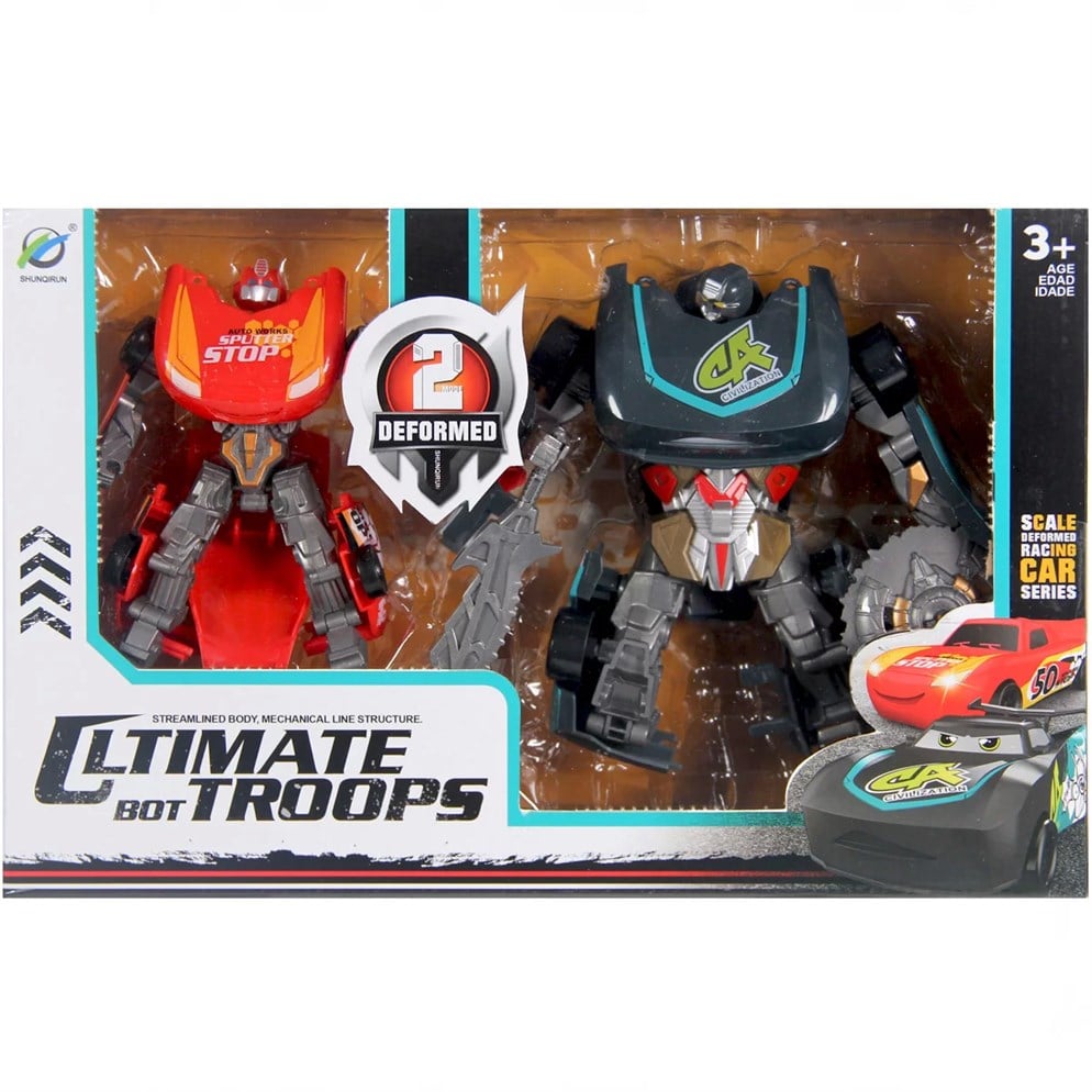 Ultimate Bot Troops Arabaya Dönüşebilen İkili Robot