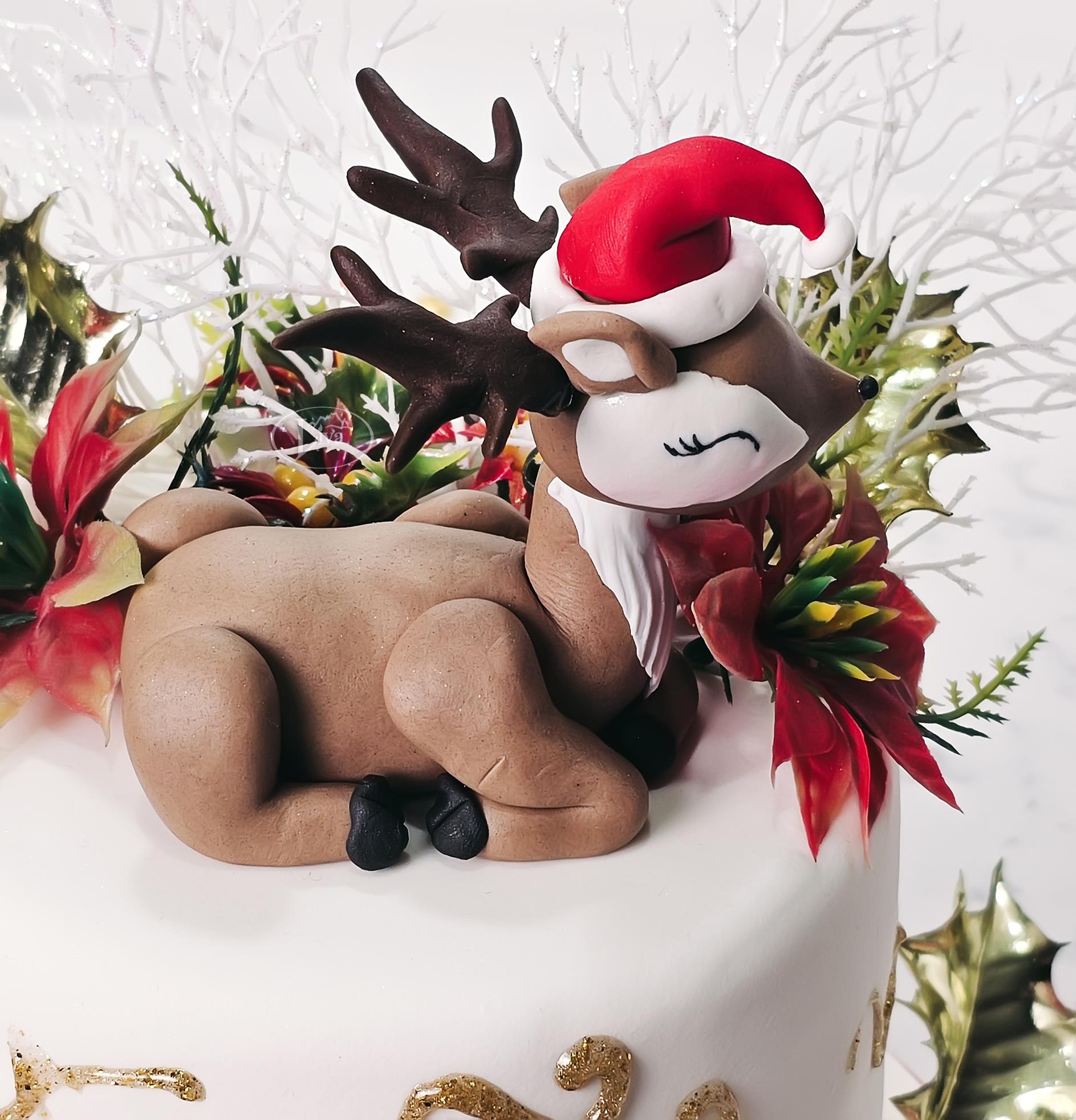 Liva Yılbaşı Tatlı Geyik Pasta - Liva Shop