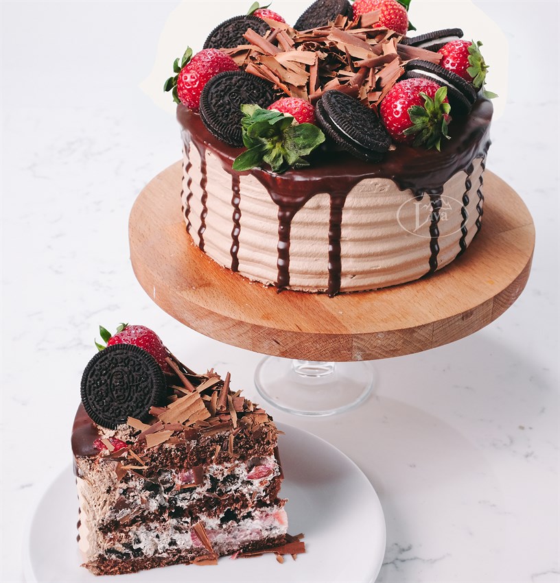 Çilekli Oreo Pasta - Liva Shop