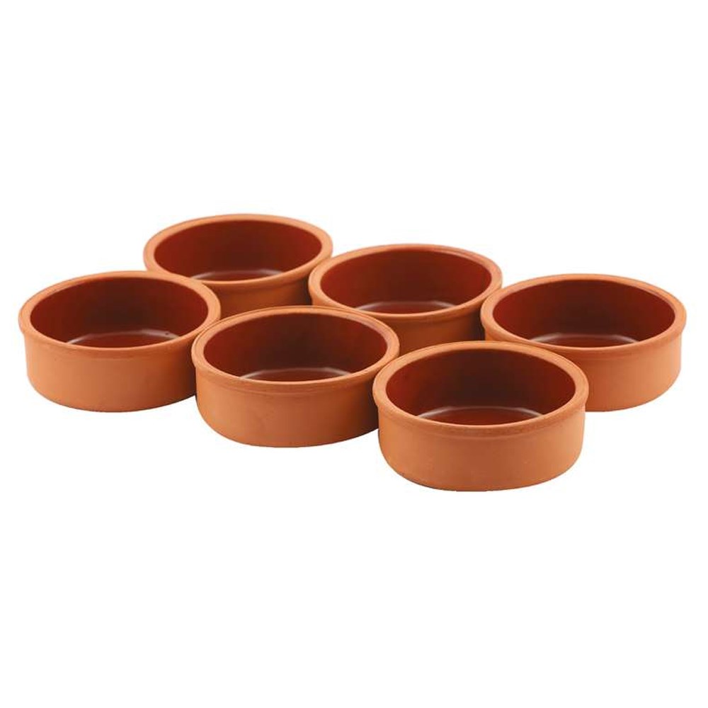 6'Lı Güveç Seti, Toprak Fırın Pişirme Kabı, Sütlaç Kabı