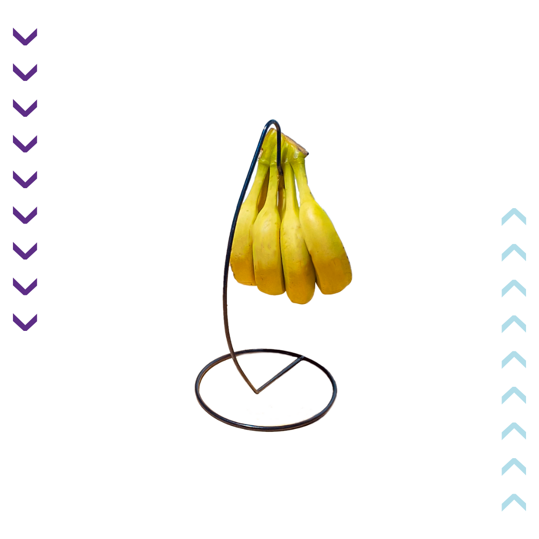 Muz Ağacı, Muz Askısı, Mutfak Tezgahı için Stand Kancası (Siyah)