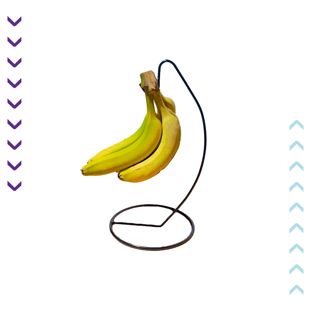 Muz Ağacı, Muz Askısı, Mutfak Tezgahı için Stand Kancası (Siyah)